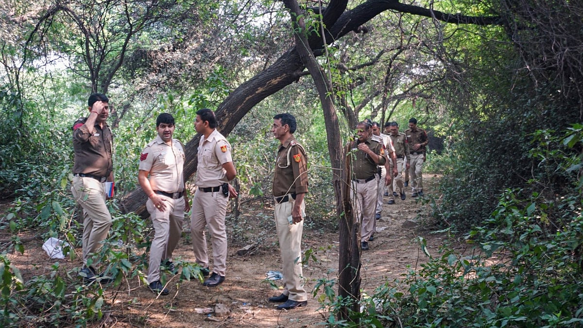 Mehrauli murder: Cops search Gurugram forest area for human remains