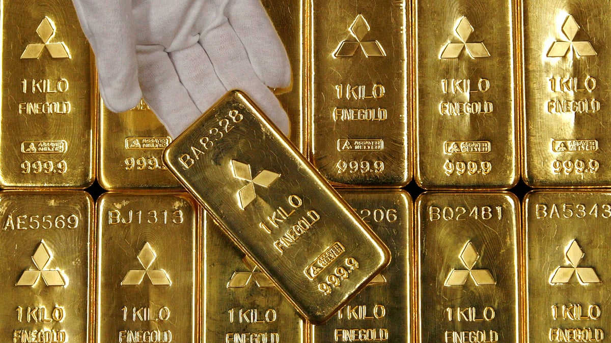 Gold slips as dollar gains momentum