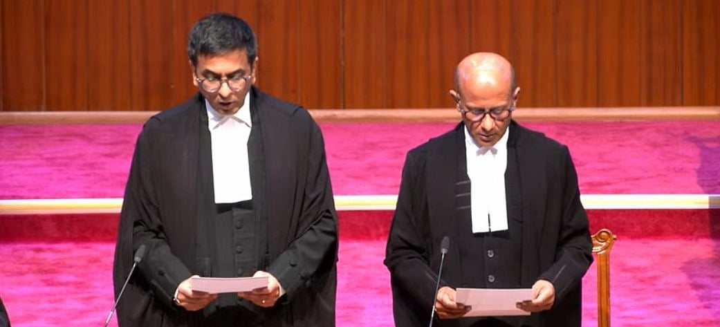 Supreme Court gets 5 new judges; CJI D Y Chandrachud administers oath ...