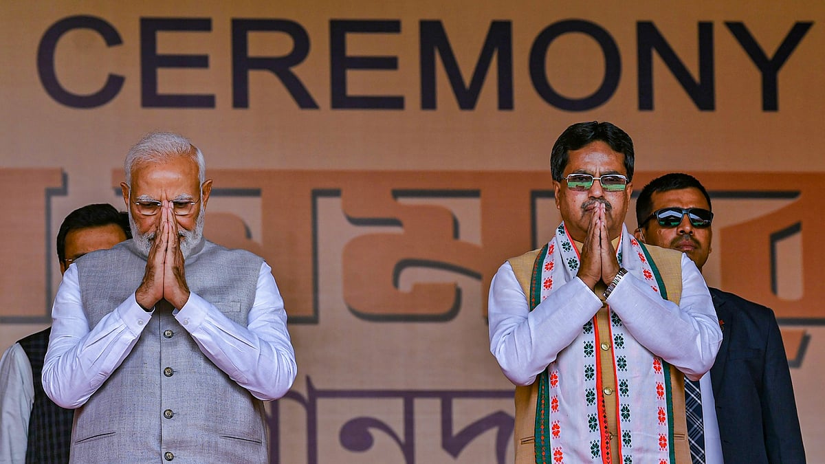 Manik Saha takes oath as Tripura CM for second straight term