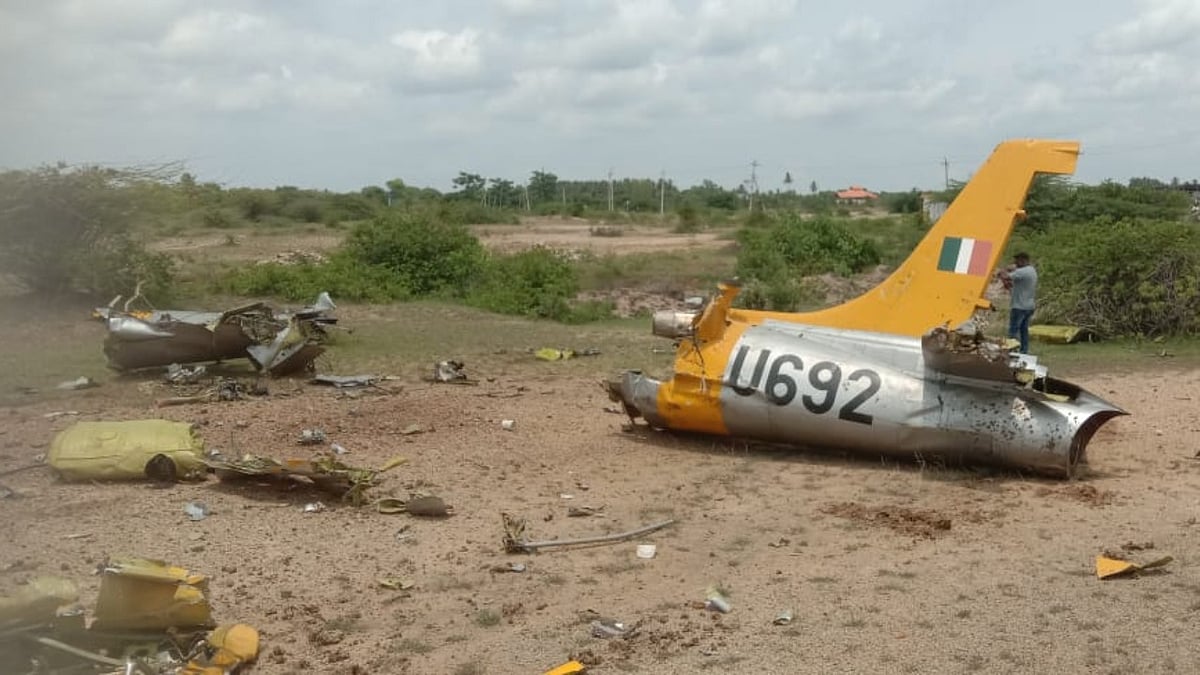 IAF trainer aircraft crashes near Karnataka's Chamarajanagar