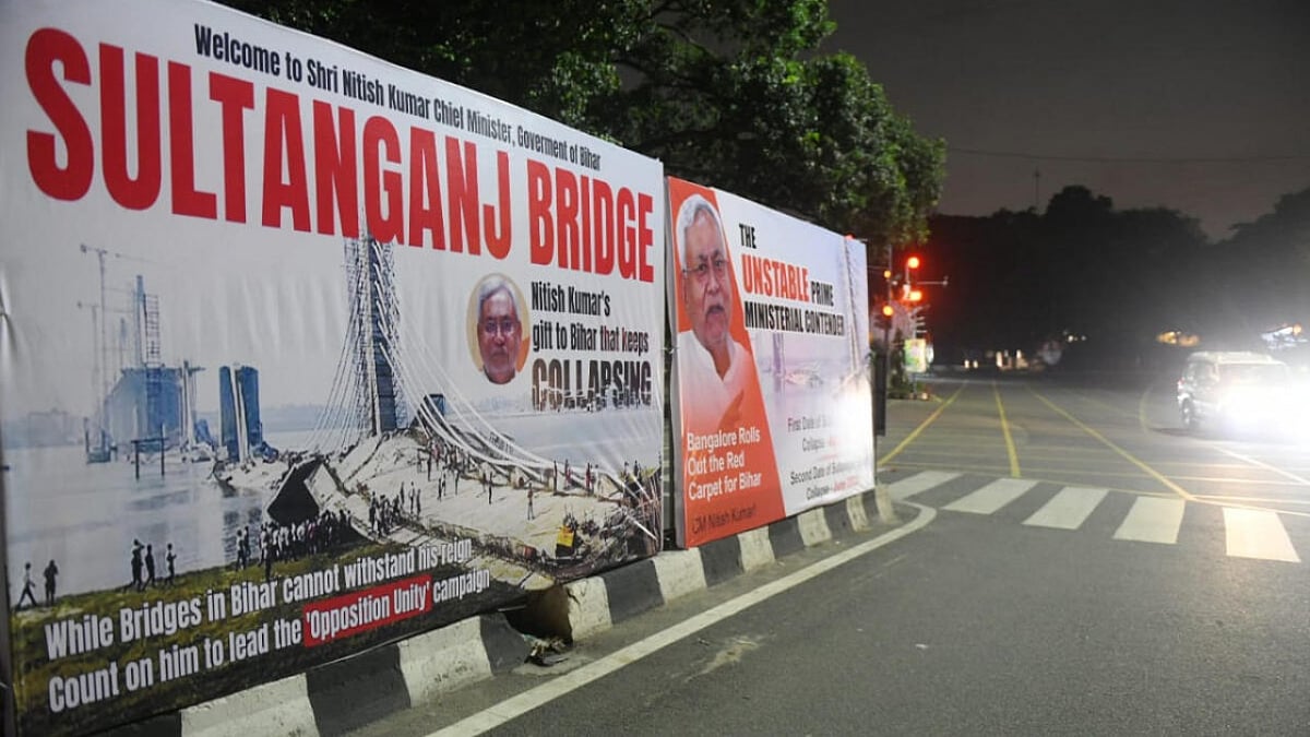 'Unstable PM contender': Posters target Bihar CM Nitish Kumar ahead of ...