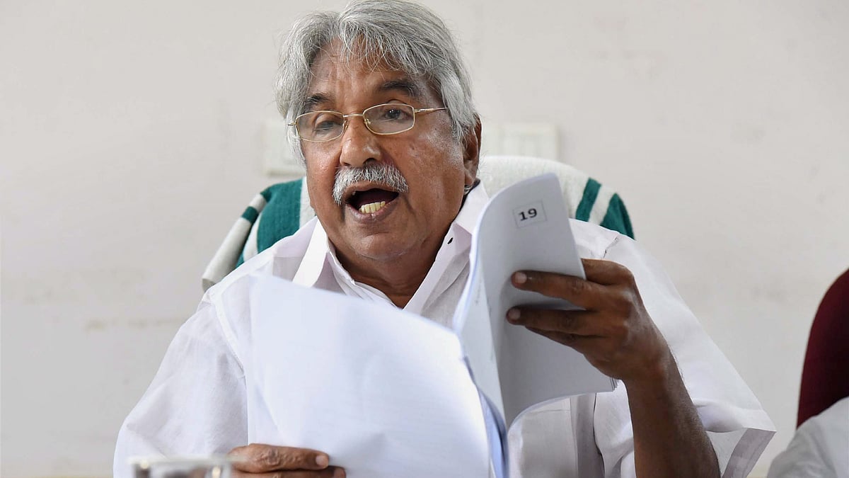 Chandy was a good campaigner and organiser for Congress, says Kerala CM ...