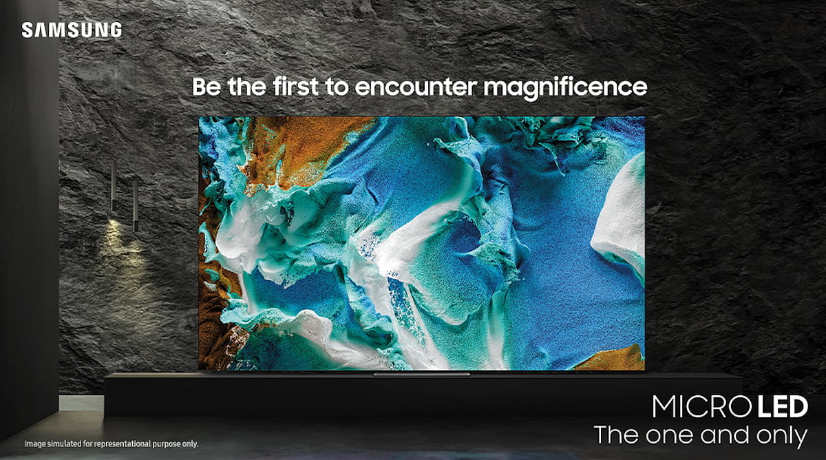 Samsung launches new ultra premium 110-inch Micro LED TV for Rs 1.15 crore