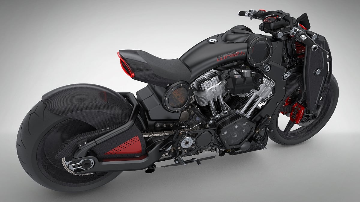 Combat Motors' unveils next-gen bike Wraith - The most expensive ...