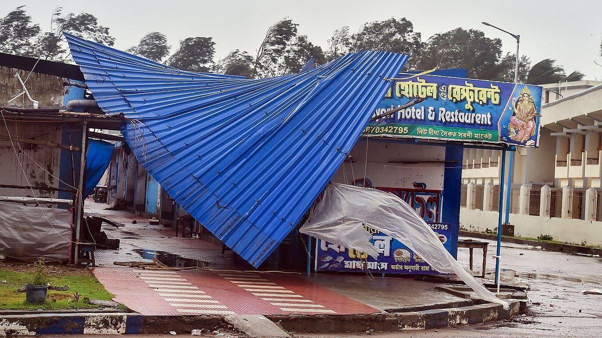 Cyclone Yaas causes destruction in Odisha, West Bengal