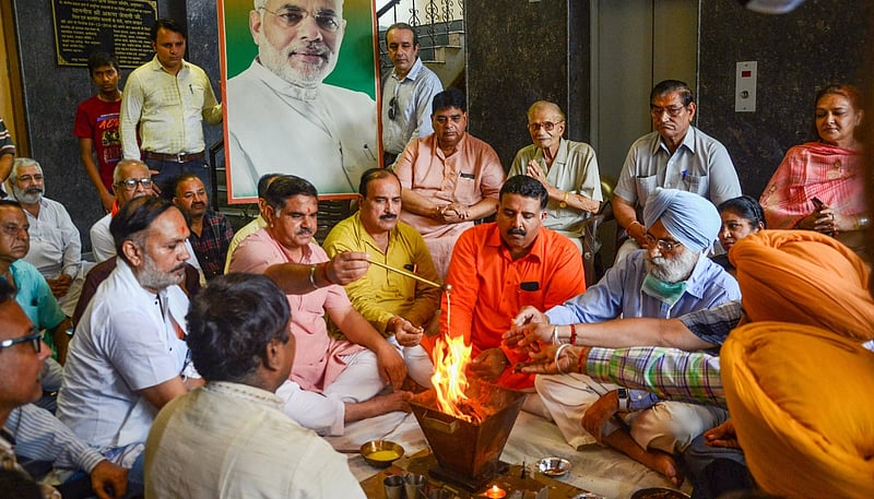Here's how India celebrated PM Narendra Modi's 71st birthday; check out ...