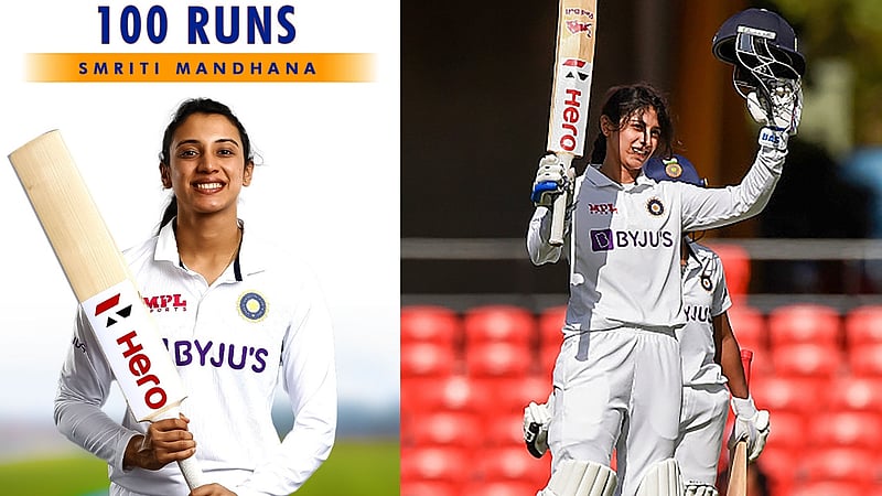Smriti Mandhana scripts history, becomes first Indian woman to hit Test ...