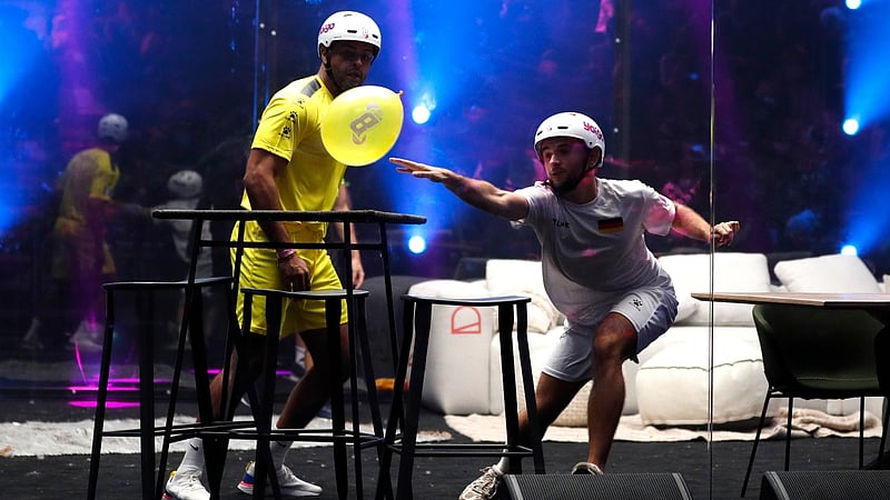 Sitting Room Style Balloon World Cup inaugurated in Spain; See Pics