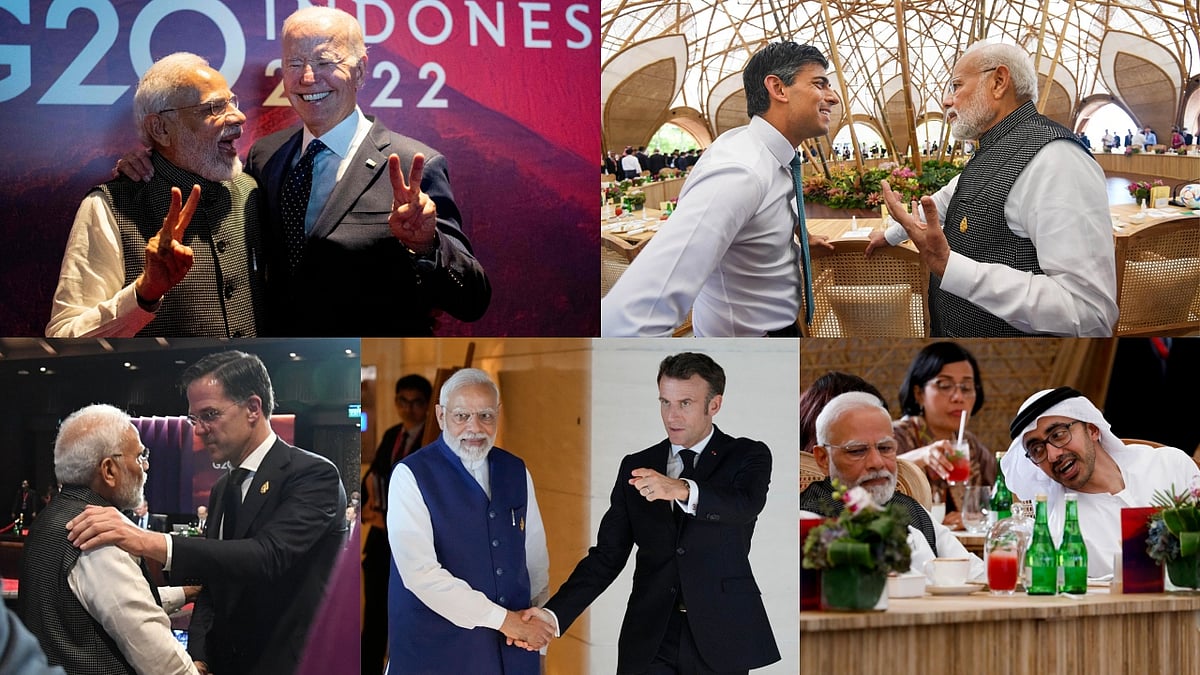 G20 Summit: PM Narendra Modi meets world leaders in Bali