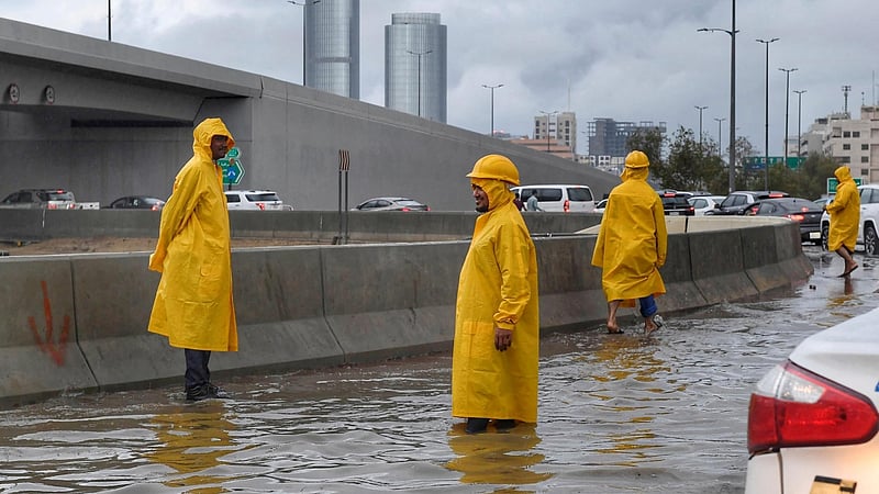 In pics | Heavy rains, flash floods lash parts of Saudi Arabia