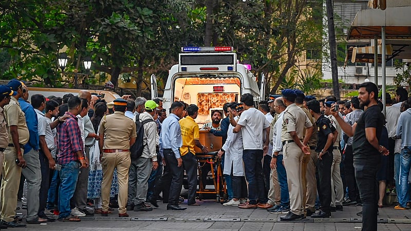 Satish Kaushik funeral: Friends and family bid tearful adieu