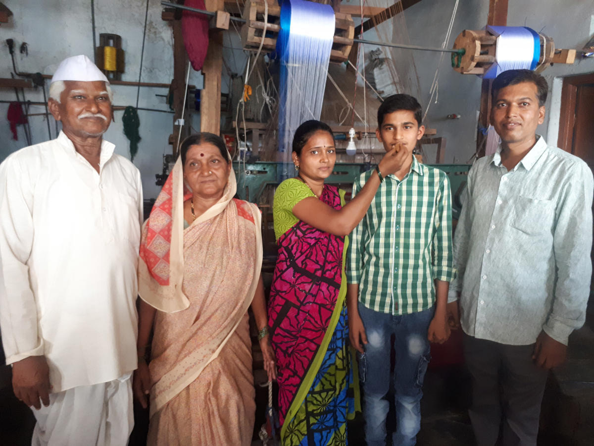 Students from poor background strike rich haul