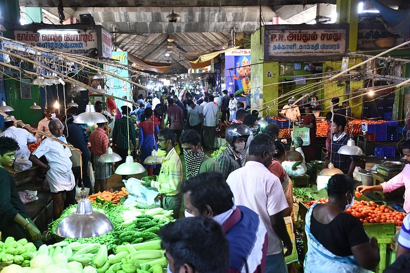 Chennai's Koyambedu Wholesale Complex: A sprawling market that is now ...