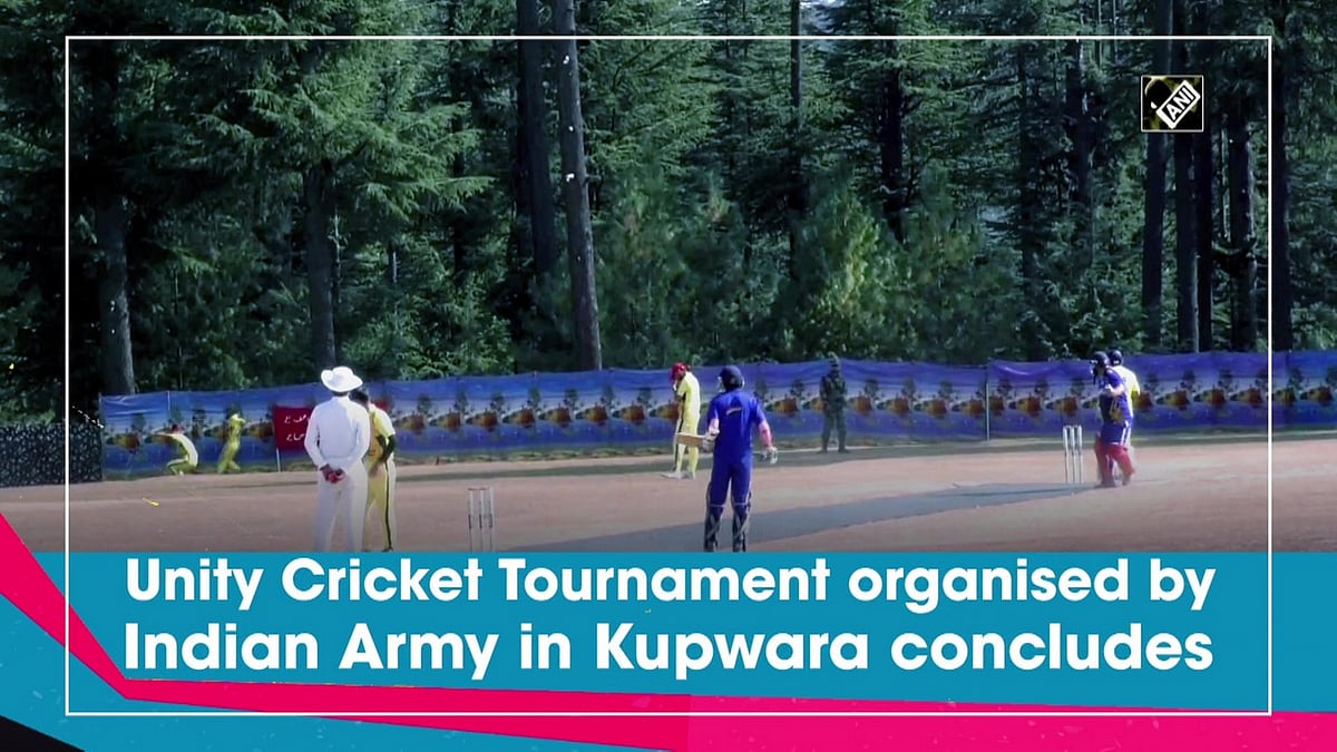 Unity Cricket Tournament organised by Indian Army