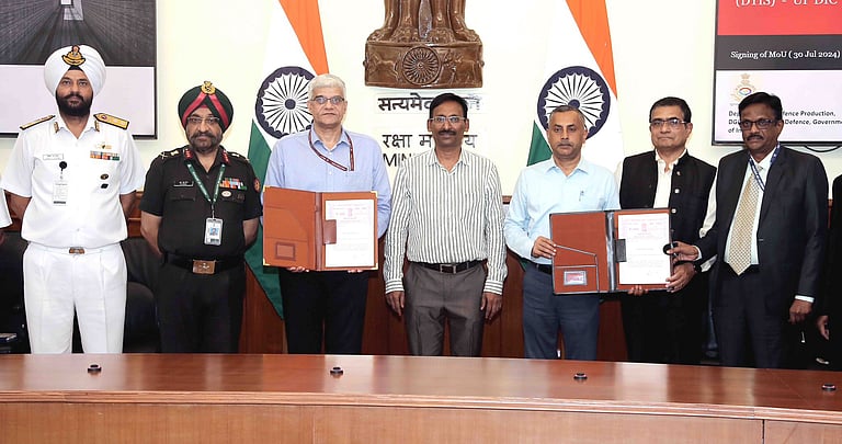 MoD signs MoU to set up testing facilities under UP Defence Industrial ...