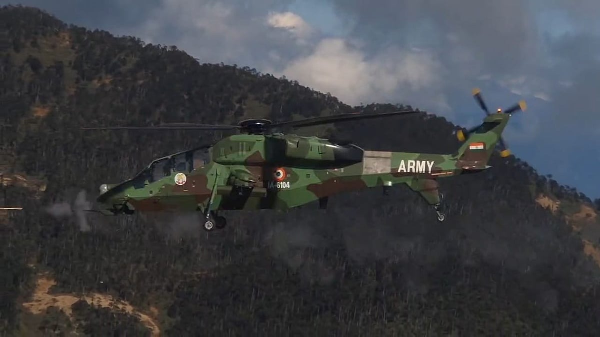 In a historic milestone for Indian Army, LCH Prachand conducts high ...