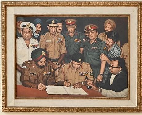 All you need to know about the controversy behind Pakistan Surrender Painting