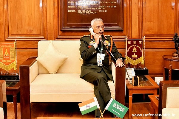 Army Chief speaks to top Saudi Arabia Commander to bolster military ties