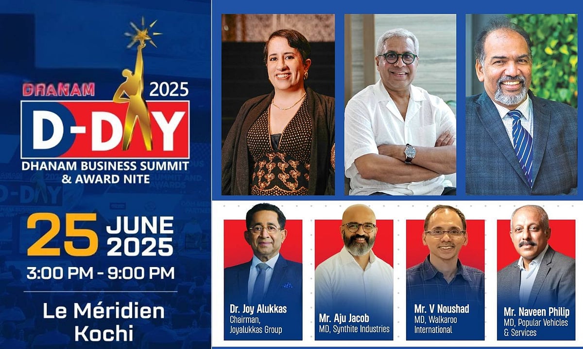 Kerala’s ₹1,000 crore business leaders to headline Dhanam Business ...