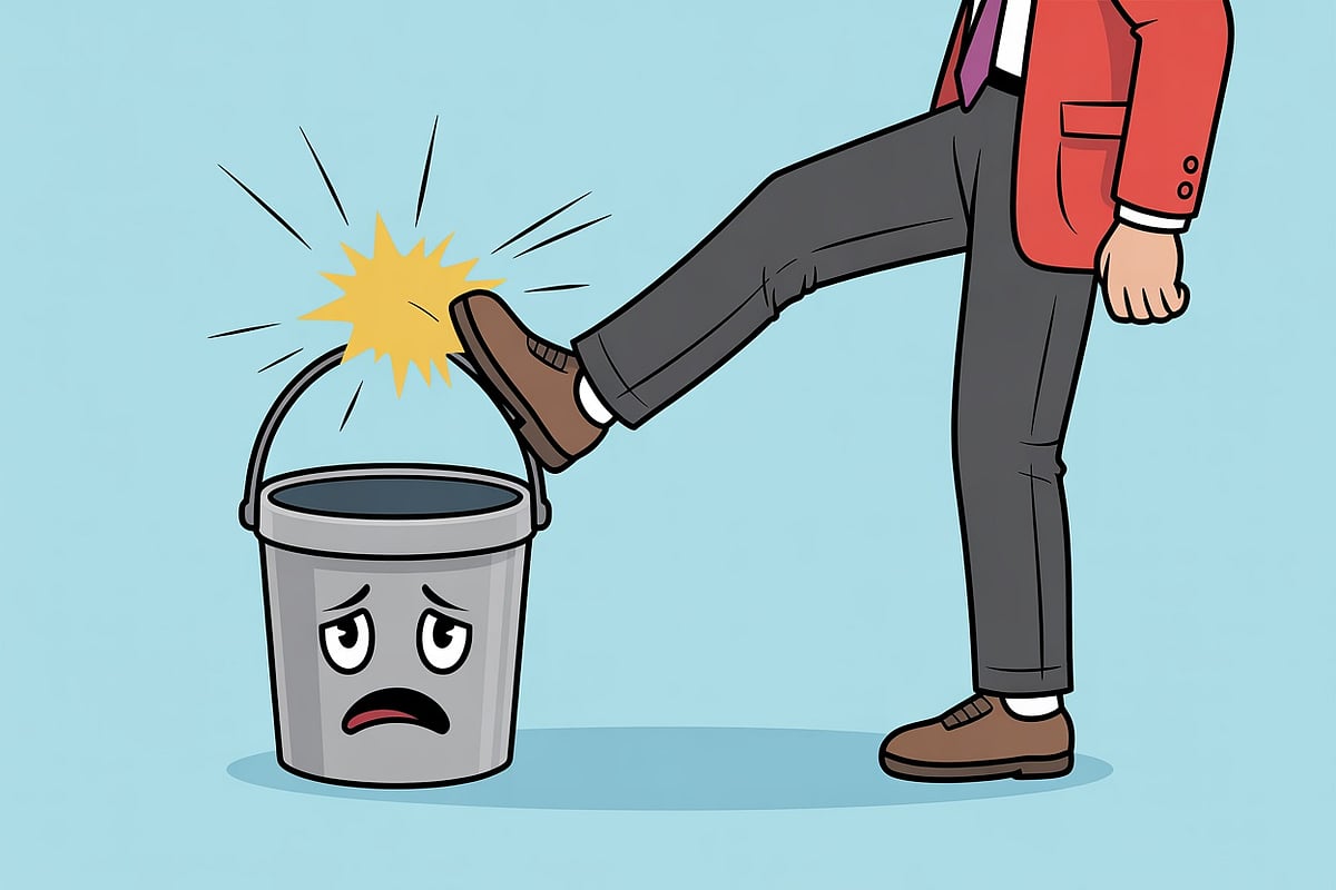Why do we say ‘kick the bucket’?