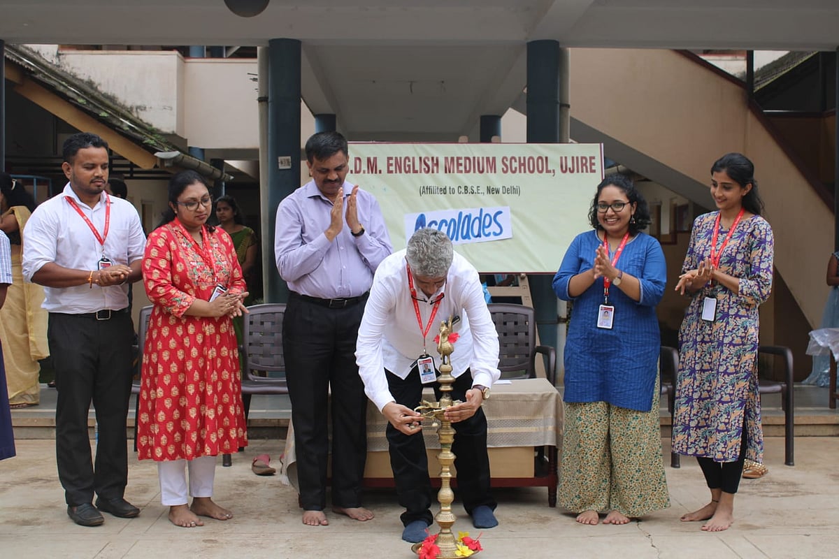 Inauguration of accolades classes at SDM English Medium School