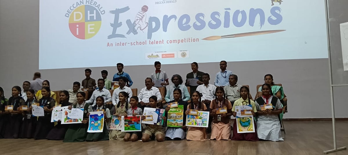 DHIE EXPRESSIONS: Kalaburagi students showcase their creativity