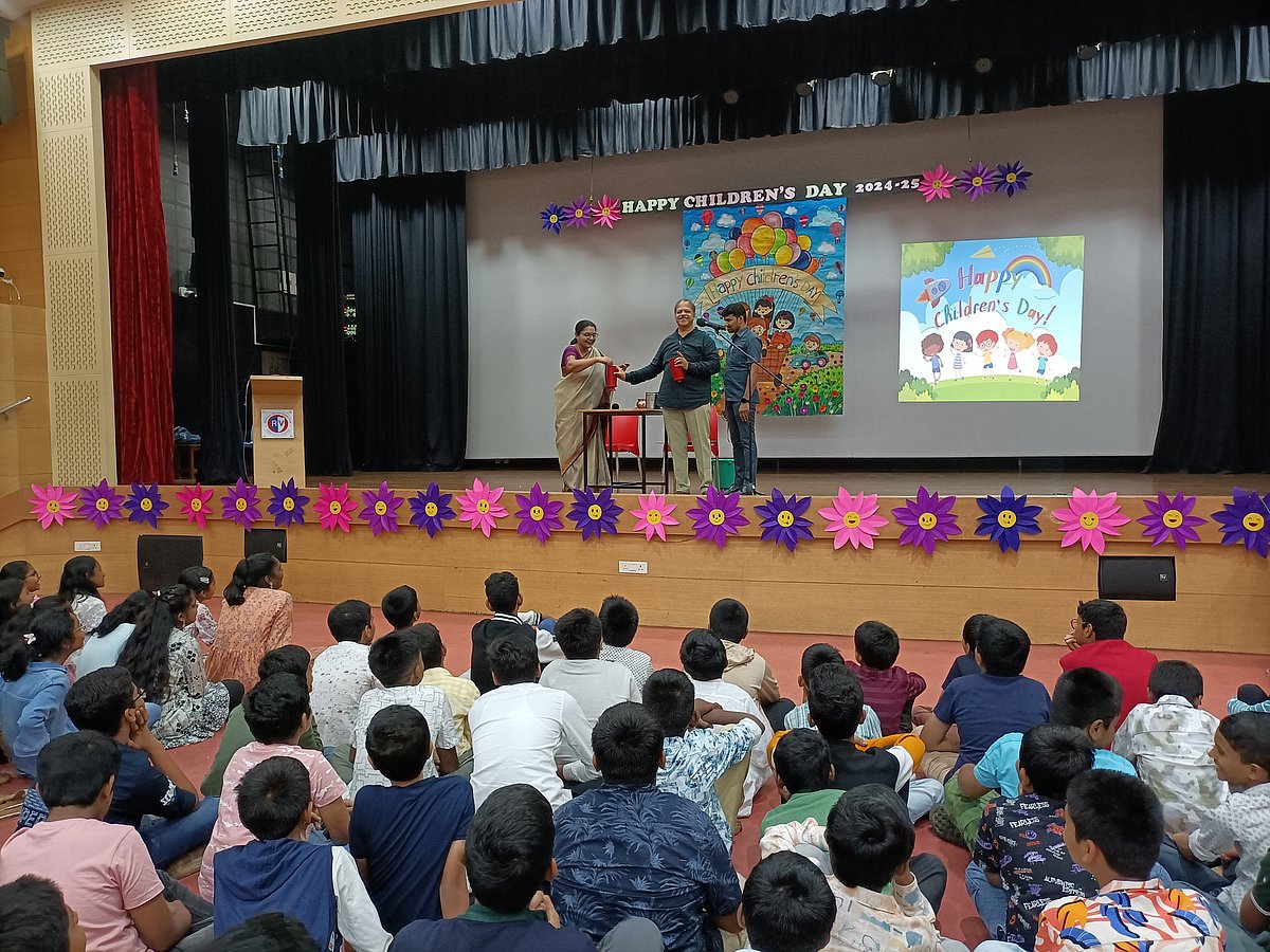 RV Public School Celebrates Children's Day with Festivities