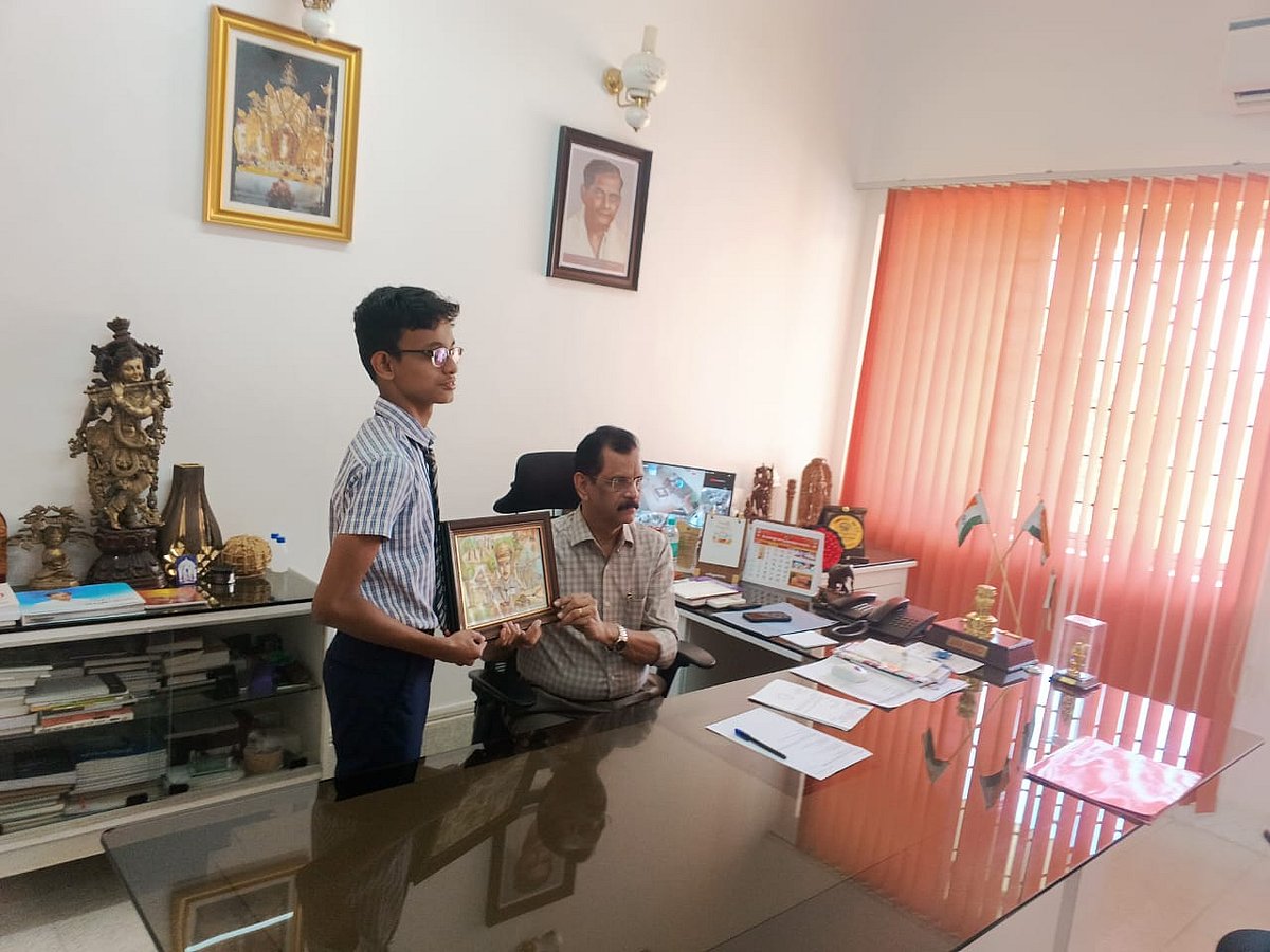 SDM English Medium School Celebrates Student's Selection