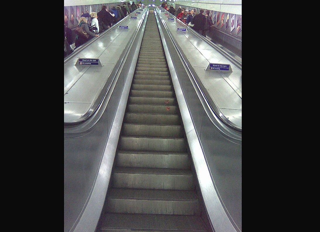 The rise of the underground escalator