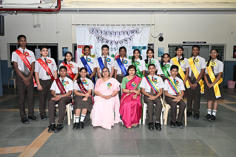 Bright Public School inducts new leaders