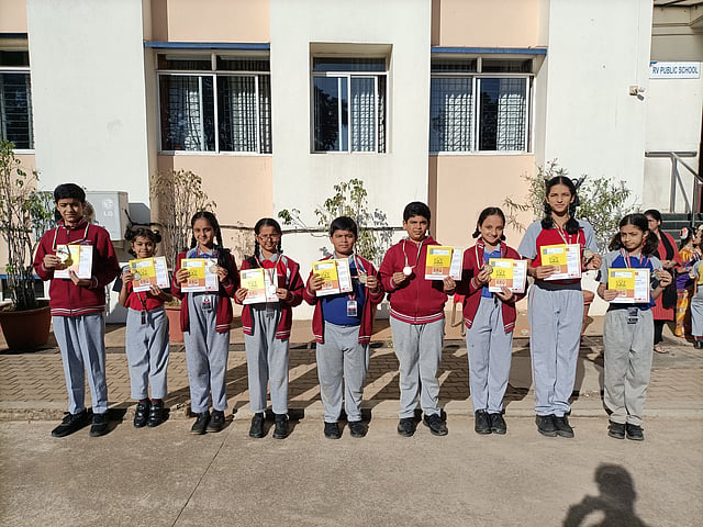 RV Public School students win International English Olympiad