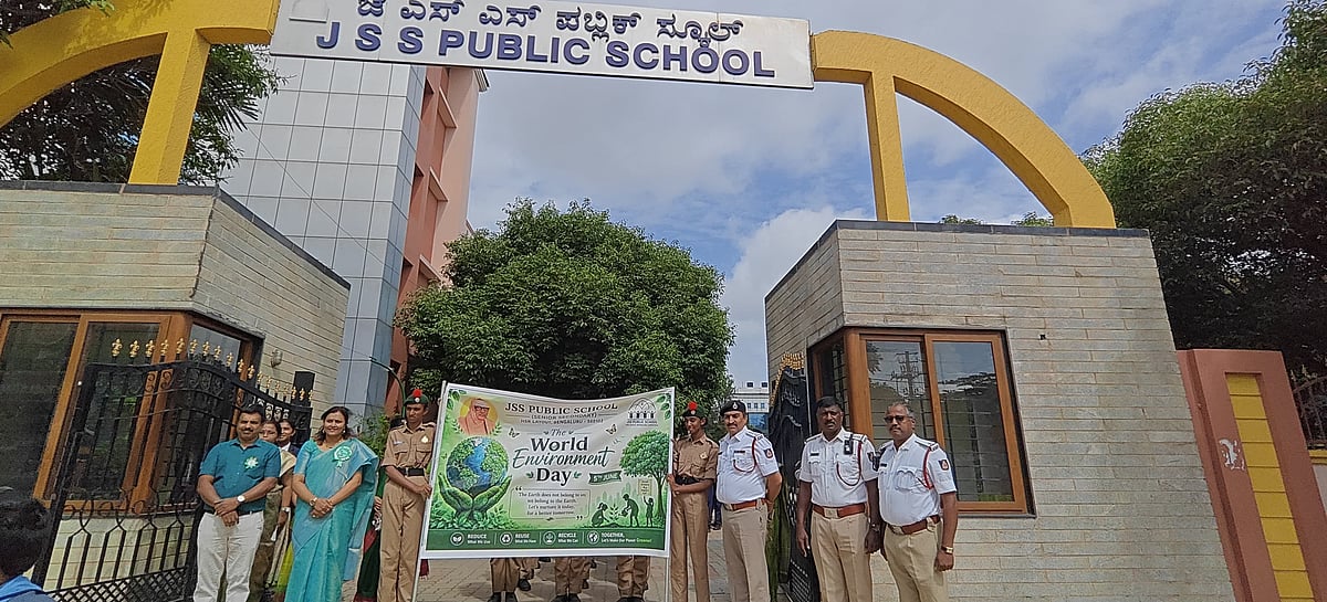 JSS Public School celebrates World Environment Day