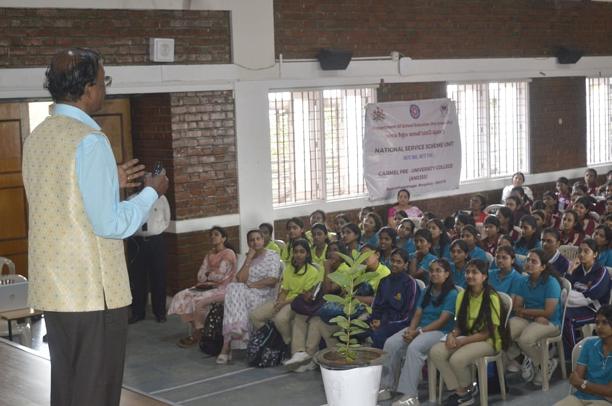 Carmel PU College attends e-waste awareness session