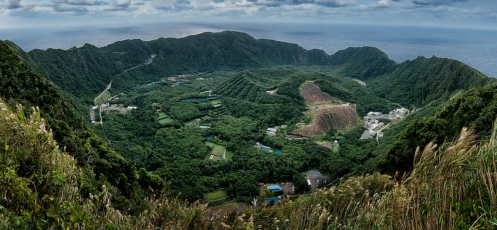 How do people live inside a volcano?