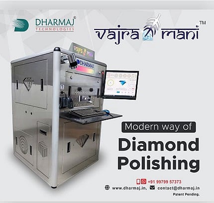 Dharmaj Technologies Launches Vajramani, a Modern Way of Diamond Polishing