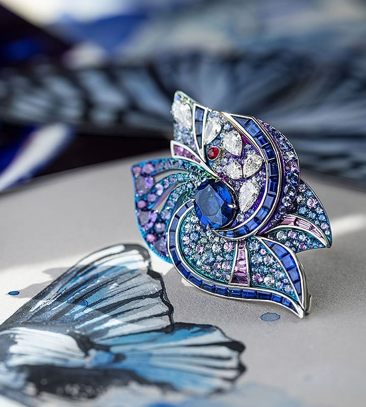 Gübelin's Titanium Masterpiece: Unveiling Vibrant Wings in Haute Joaillerie