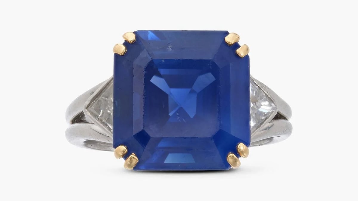 Sapphire Ring Exceeds Estimate at Sotheby’s Geneva Auction