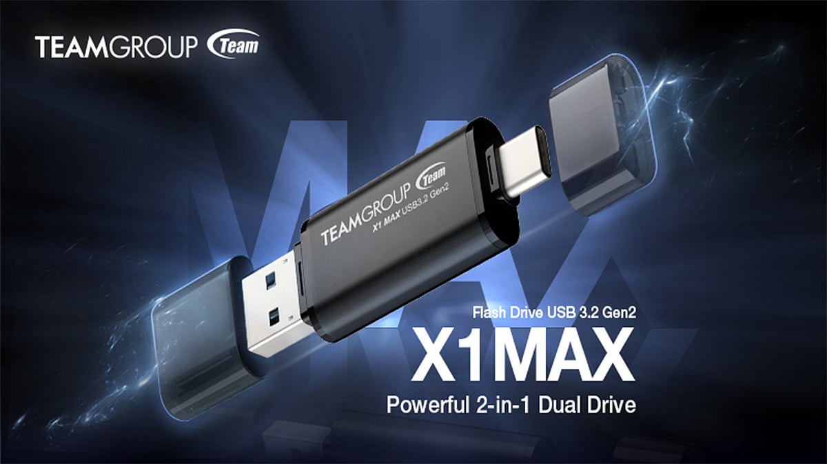 TEAMGROUP Launches X1 MAX: A 1 TB Flash Drive for Business Professionals