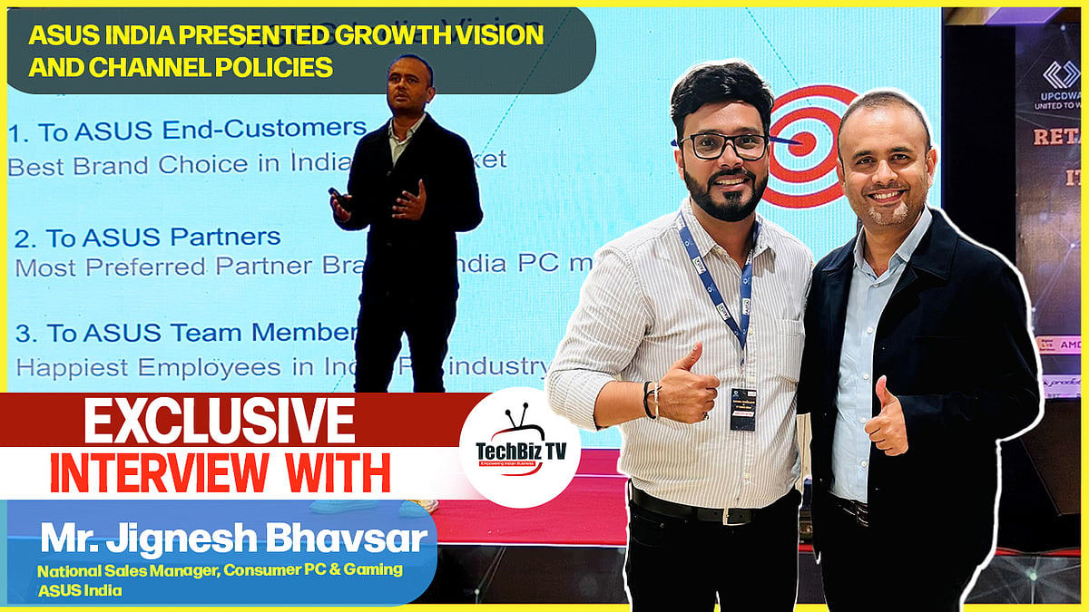 Exclusive Interview: Jignesh Bhavsar, National Sales Manager, ASUS ...