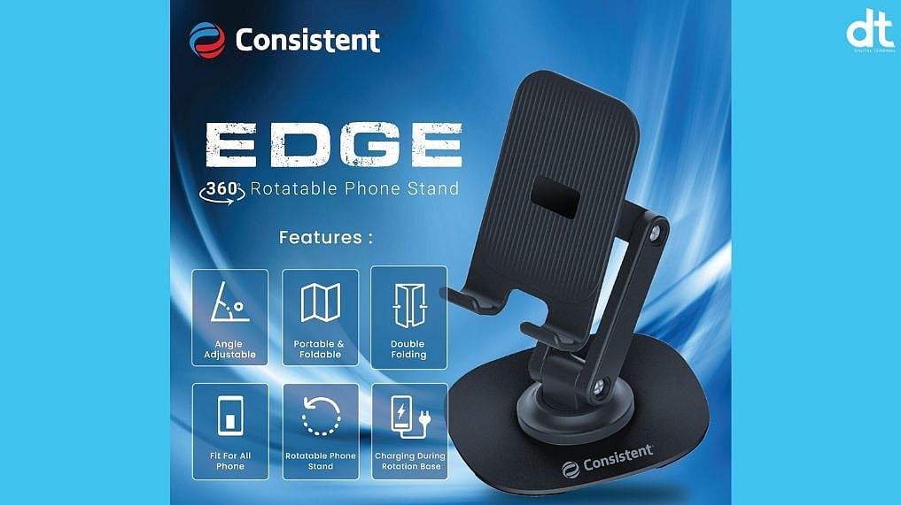 Consistent Launches EDGE 360° Rotatable Phone Stand for Unmatched Convenience