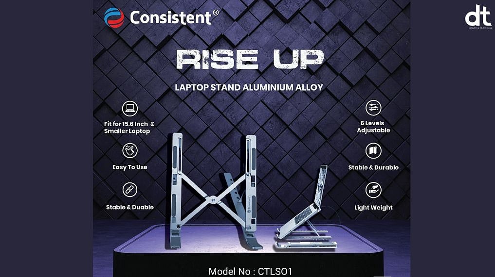 Consistent Launches Rise Up Creative Laptop Stand for Modern Professionals