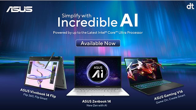 ASUS Expands AI PC Portfolio Including Vivobook 14 Flip and Gaming V16