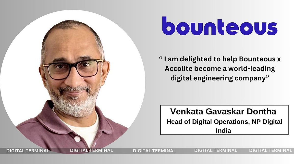 Bounteous x Accolite Appoints Arunkumar N.T. to Its Board of Directors