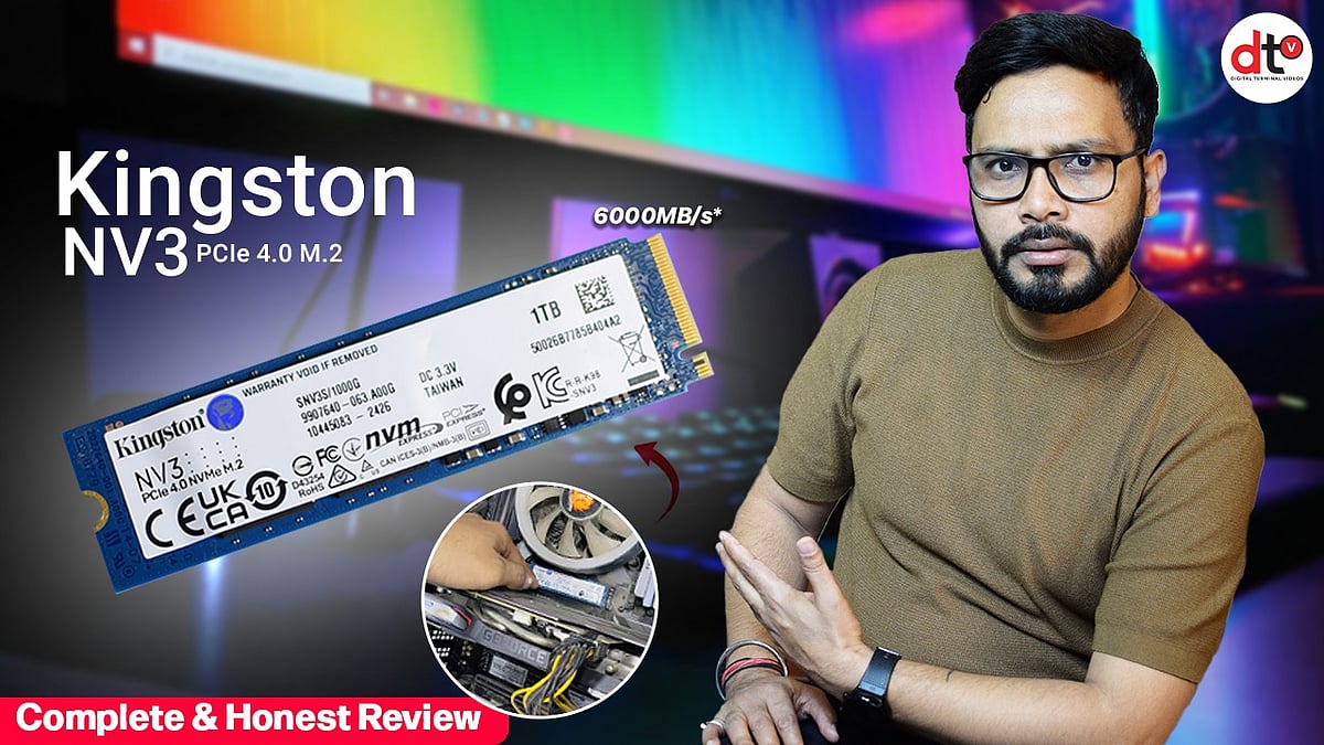 Kingston NV3 PCIe 4.0 NVMe SSD Review: Fast, Reliable & Affordable ...