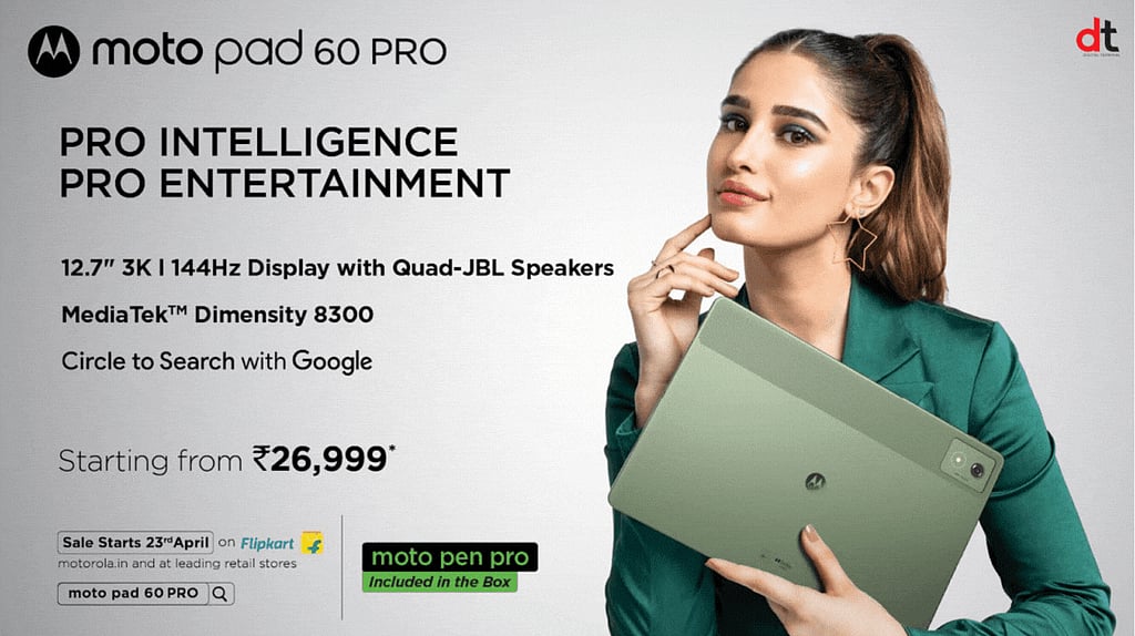 Motorola Launches its First Ever Laptop 'Moto Book 60' with OLED Display