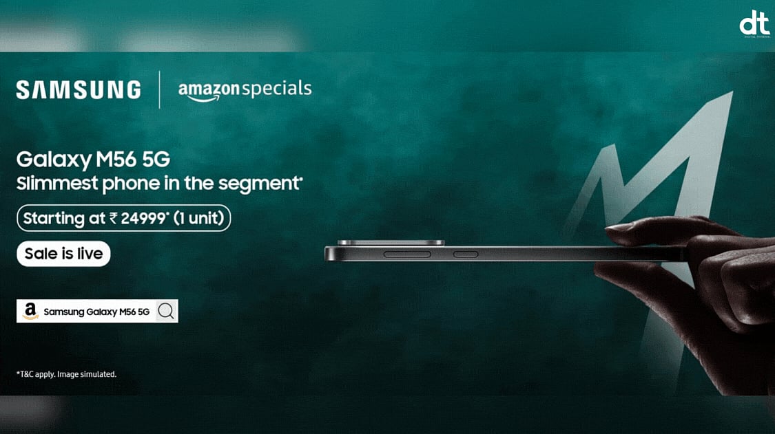 Samsung Kicks Off Galaxy M56 5G Sale Across Amazon, Samsung.com & Retail Stores