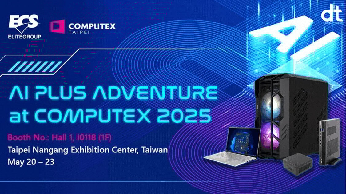 ECS to Showcase Full AI-Enhanced Product Lineup at COMPUTEX TAIPEI 2025
