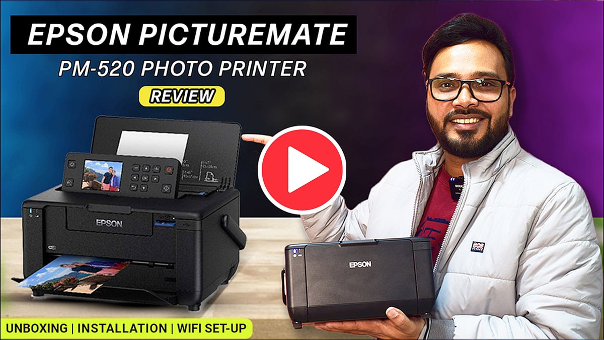 Epson Photo Printer I PictureMate PM-520 I Complete Review