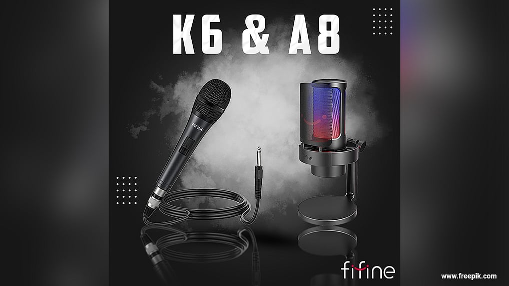 FIFINE Unveils 2 New Professional Mics ‘AMPLIGAME A8’ & ‘K6’